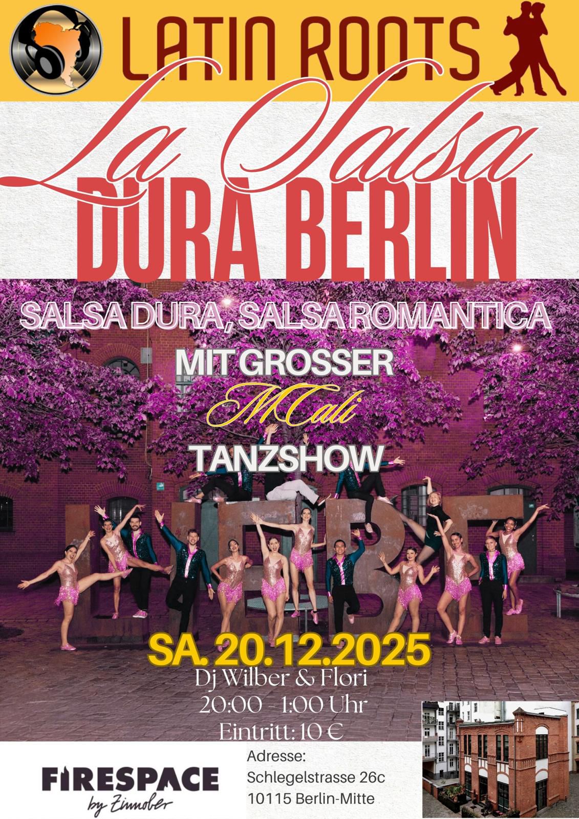 Latin Roots präsentiert: La salsa Dura Berlín - Latin-Roots